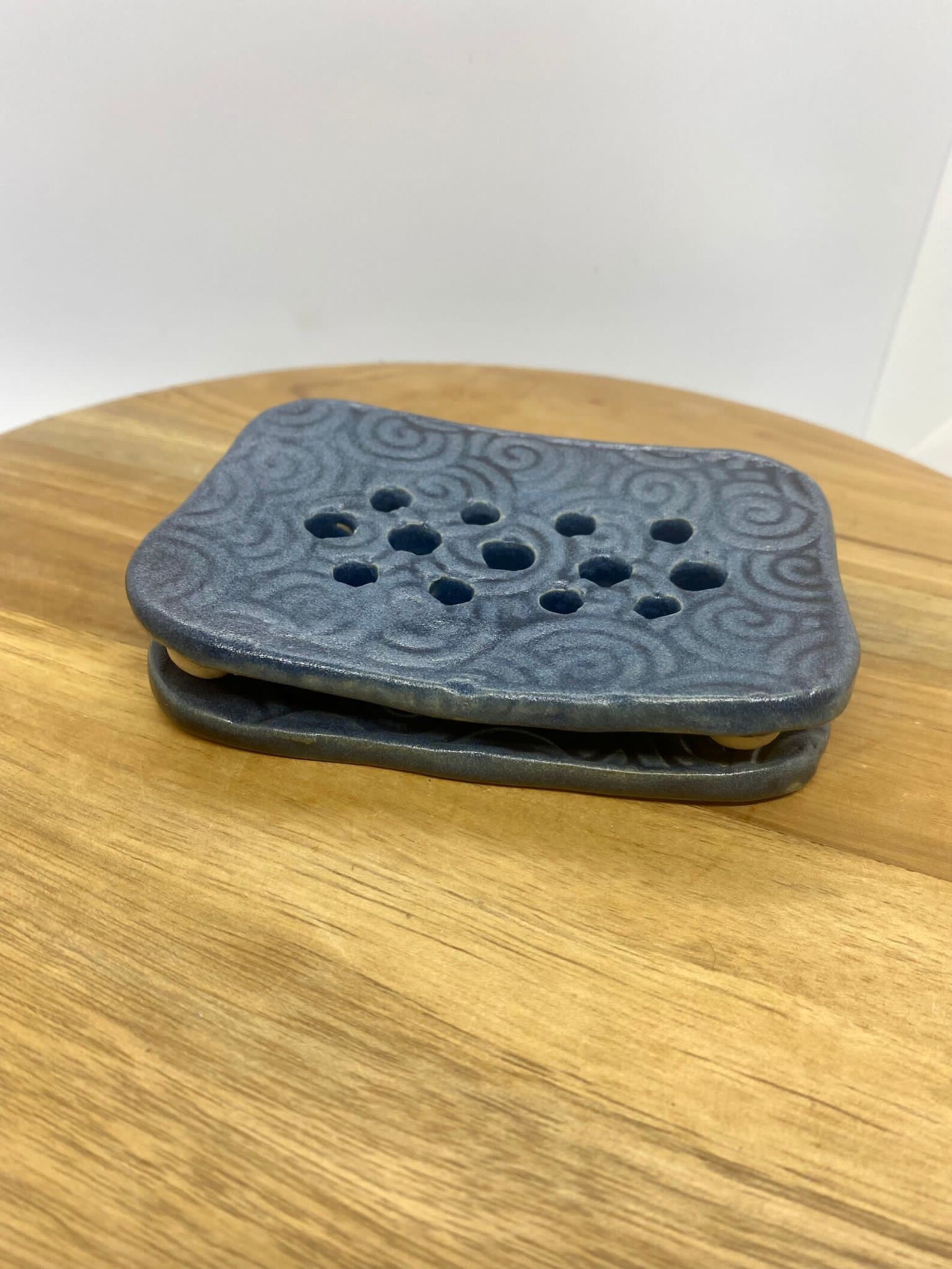 Handmade Ceramic Soap Dish With Tray Attached or - Etsy