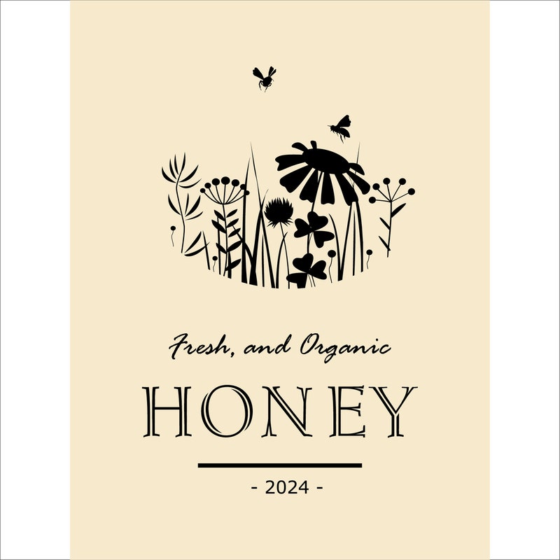 Honey Bee Labels - Etsy