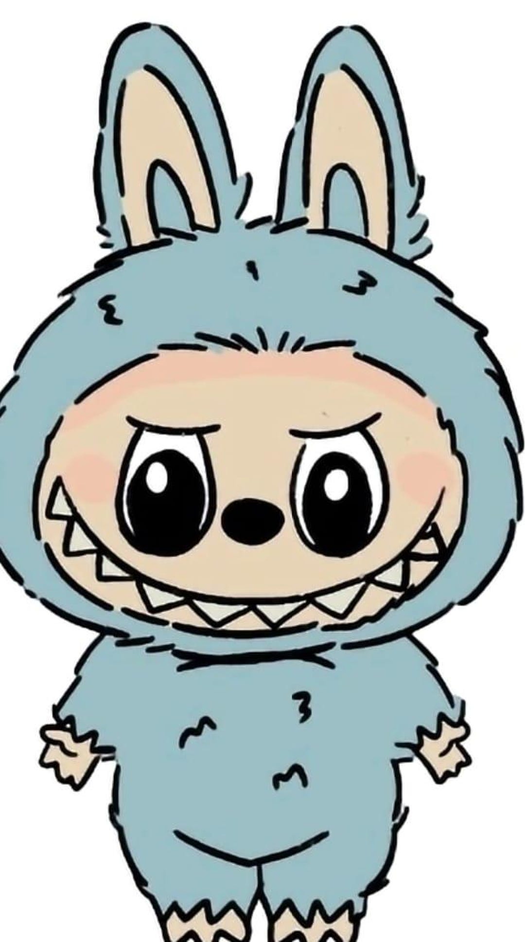 Hot Item 1 Large Labubu Monster Sticker Theme | Sticker Bundles | Vinyl ...