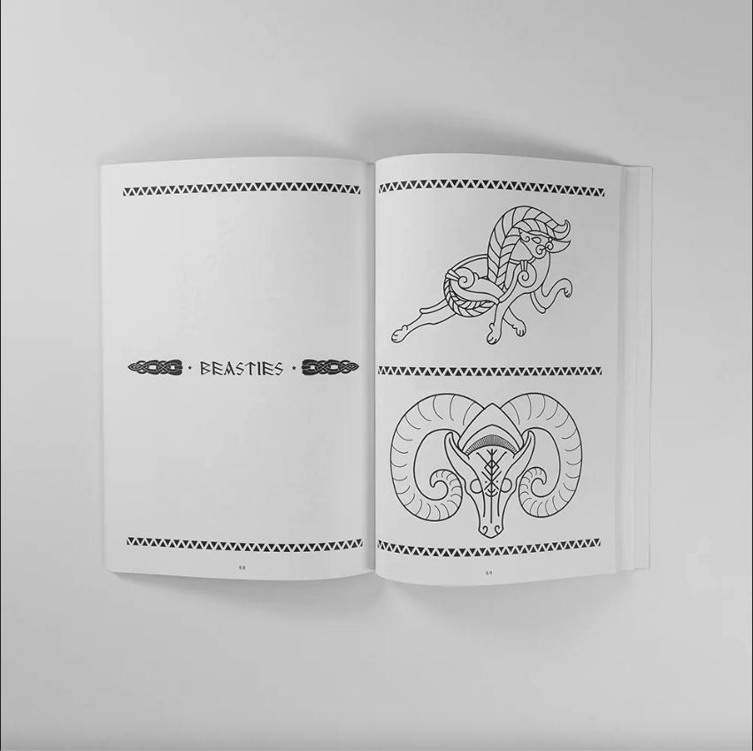 EBOOK • North Black Viking Art Vol.2 - Etsy