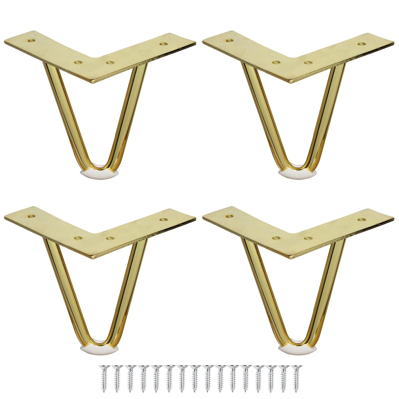 4PC Metal Furniture Legs 4 Inch Modern Style Coffee Table - Etsy