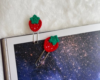 Crochet Paper Clip Bookmark - Etsy