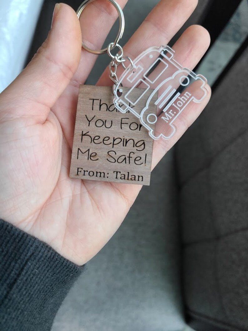 Bus Driver Gift-bus Driver Keychain-bus Driver - Etsy