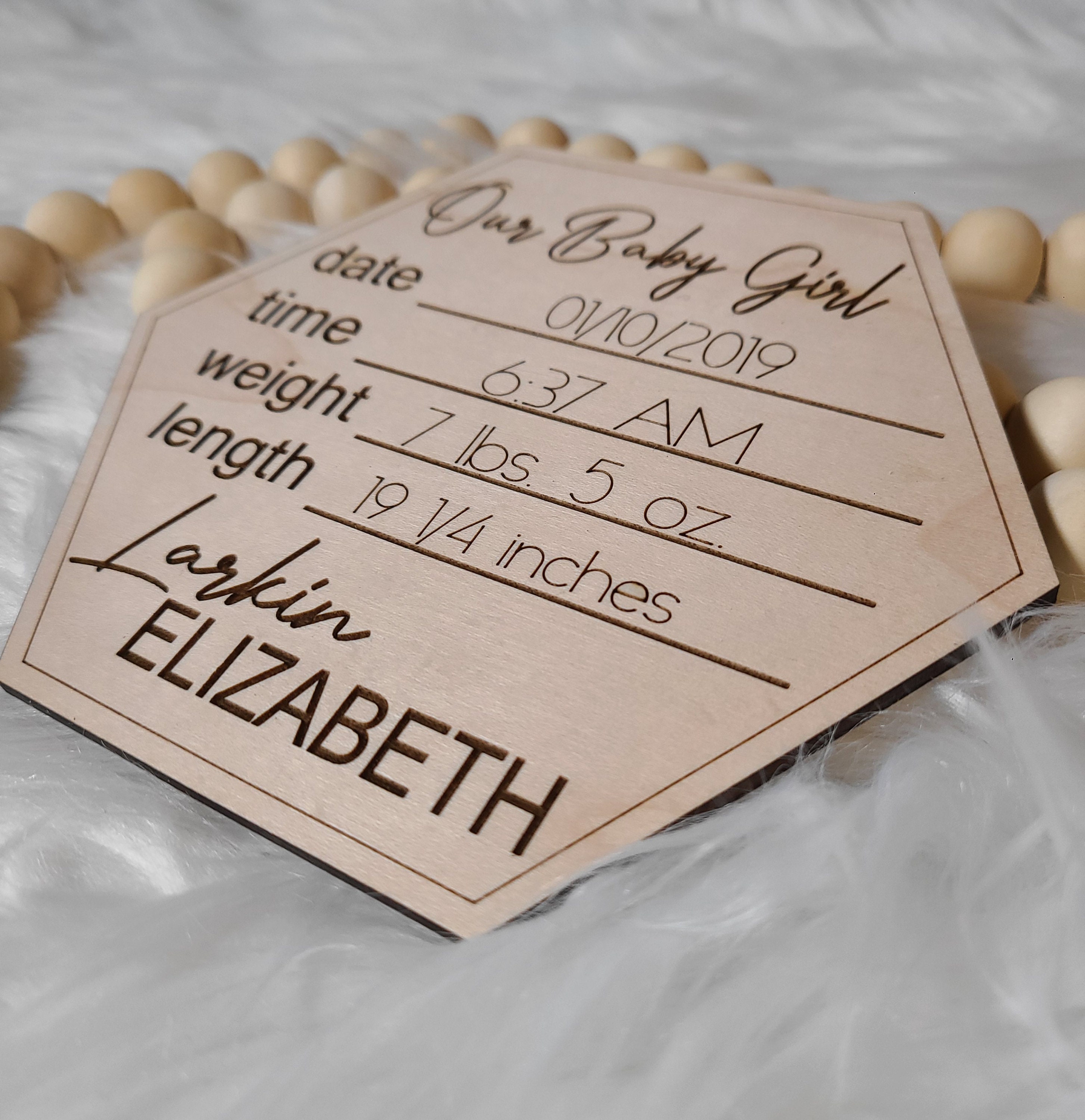 Birth Announcement Sign-Birth Announcement-Birth Sign-Baby Boy | Etsy