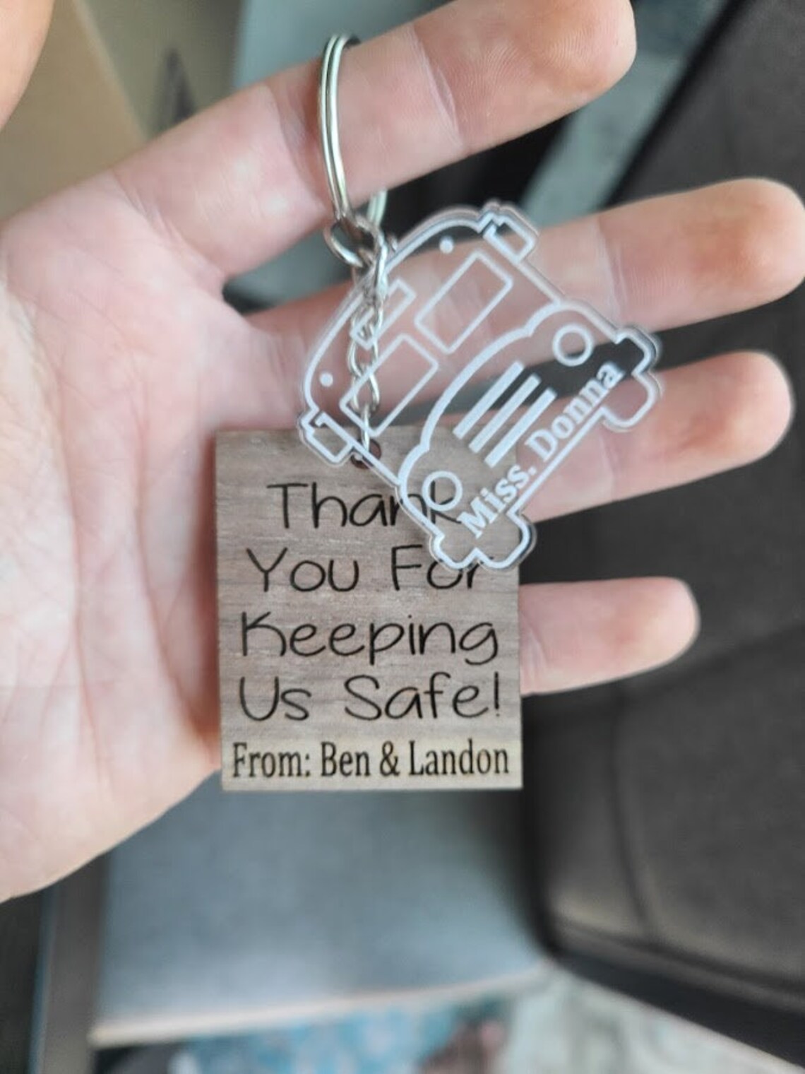 Bus Driver Gift-bus Driver Keychain-bus Driver - Etsy