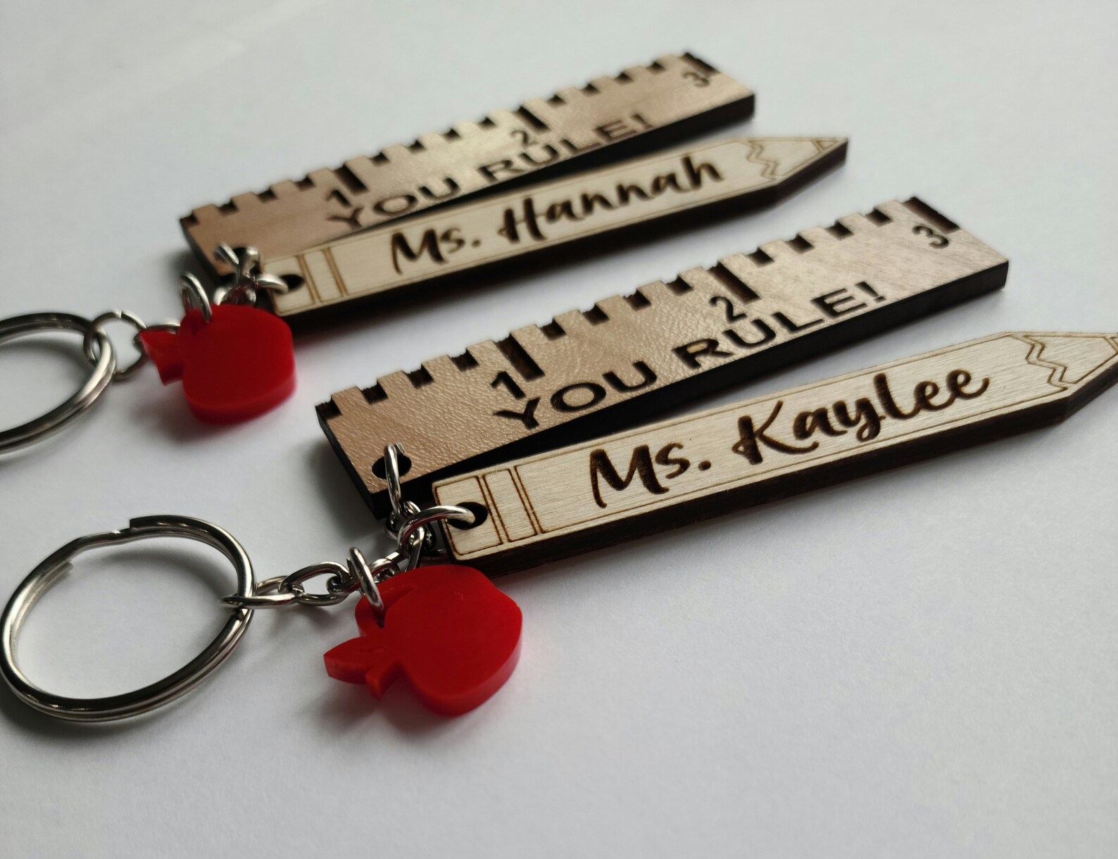 Teacher Gift-teacher Keychain-teacher Appreciation-personalized ...