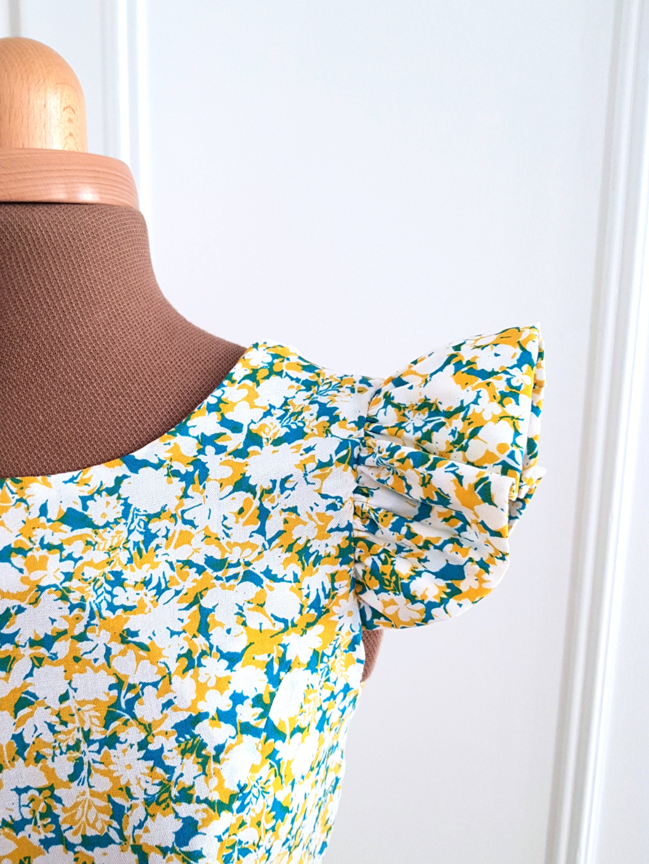 Patron de couture PDF_Mancherons à volants - Etsy Polska