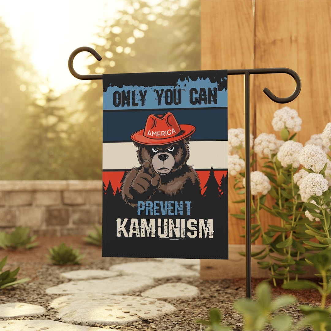 Only You Can Prevent Kamunism Yard Flag, Stop Communism Kamunism ...