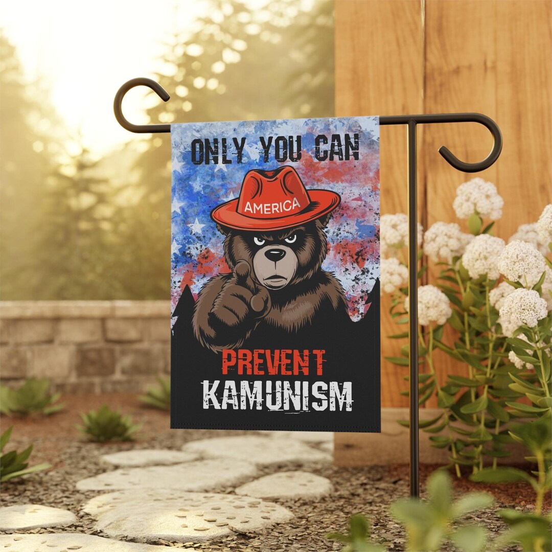 Only You Can Prevent Kamunism Yard Flag, Stop Communism Kamunism ...