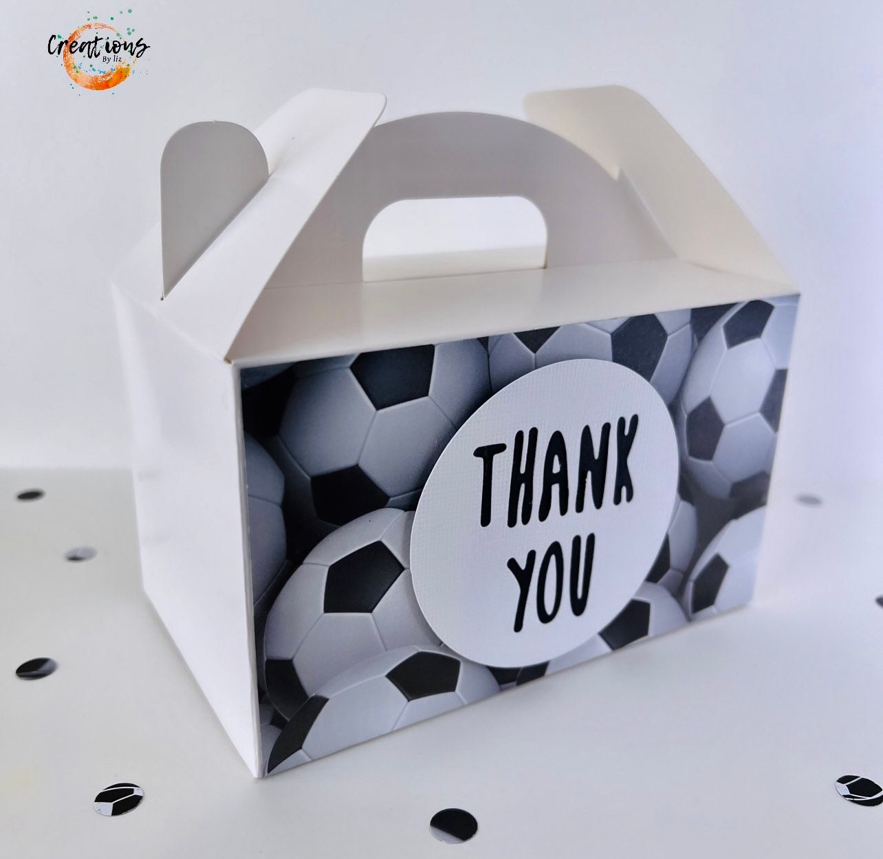 Soccer Party Soccer Favor Box Soccer Treats Box Soccer - Etsy