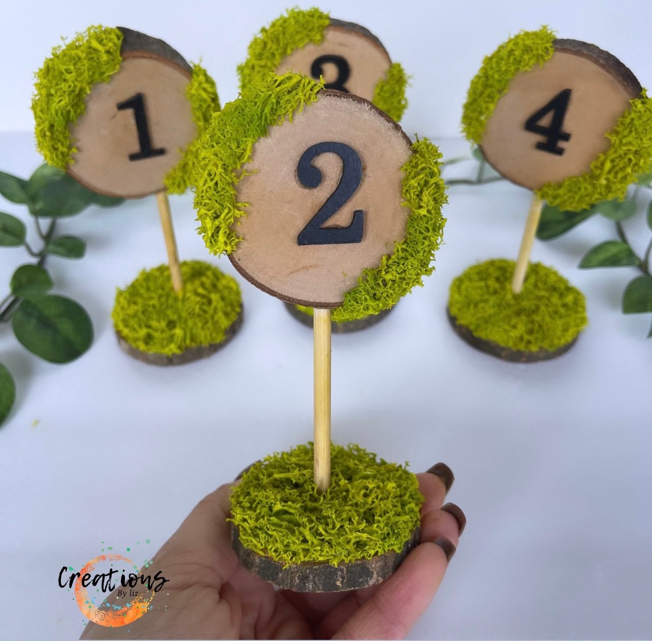 Table Numbers Enchanted Table Decor Rustic Table Numbers - Etsy