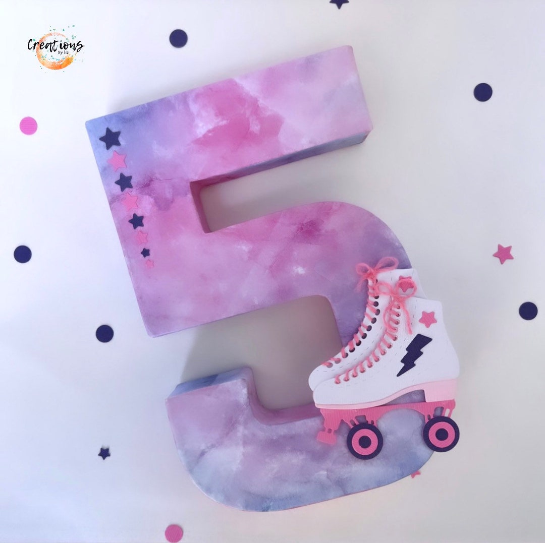 Skate Party Decor, Roller Stake Birthday, Skating Birthday Decor, Skate ...