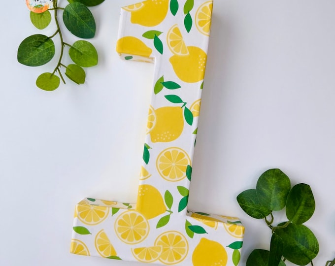 Lemon Birthday Decor, Lemon Party, Lemon Theme Party, Lemon Centerpiece ...