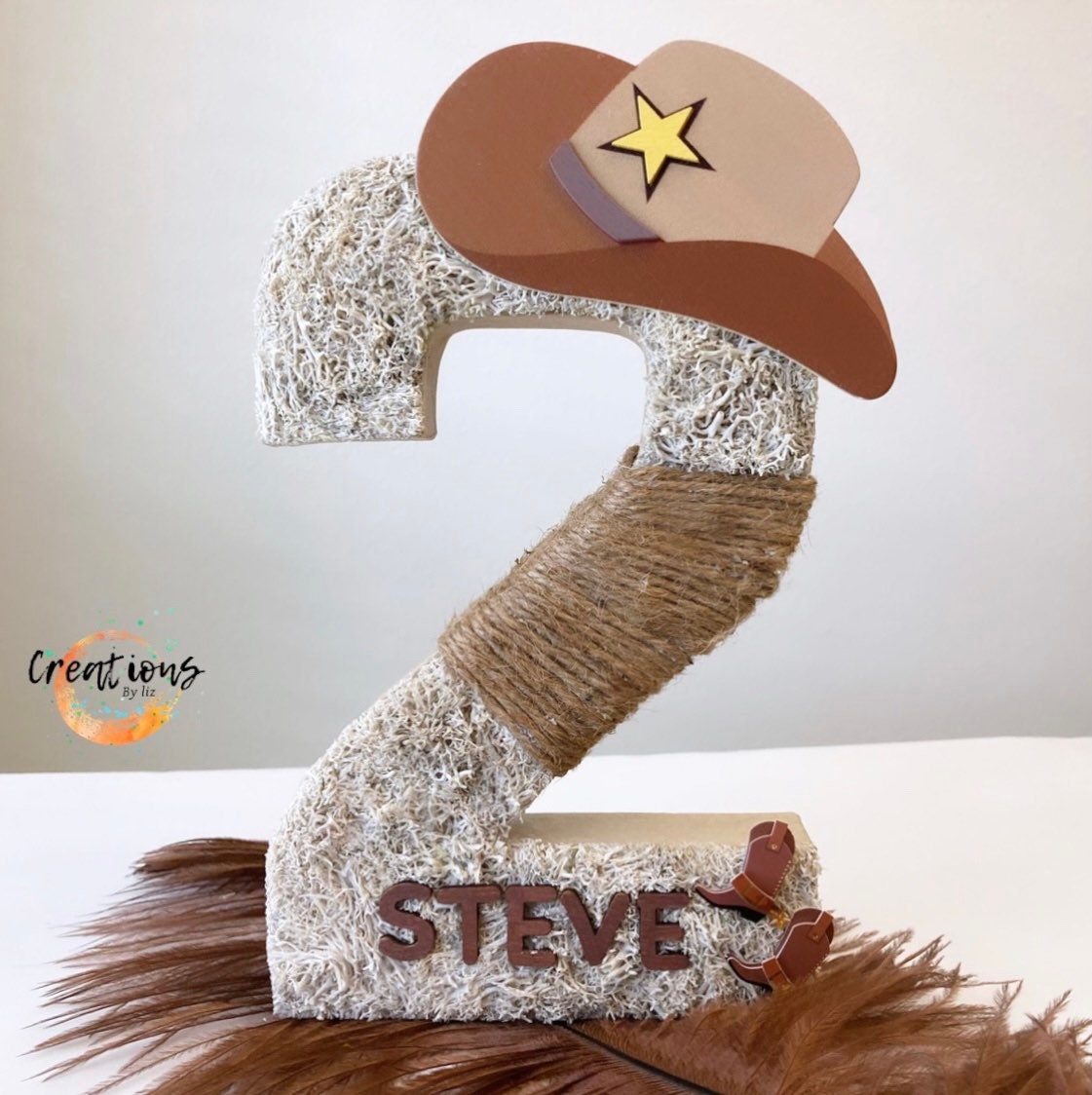 Cowboy Party Decor Cowboy Birthday Decorations First Rodeo - Etsy