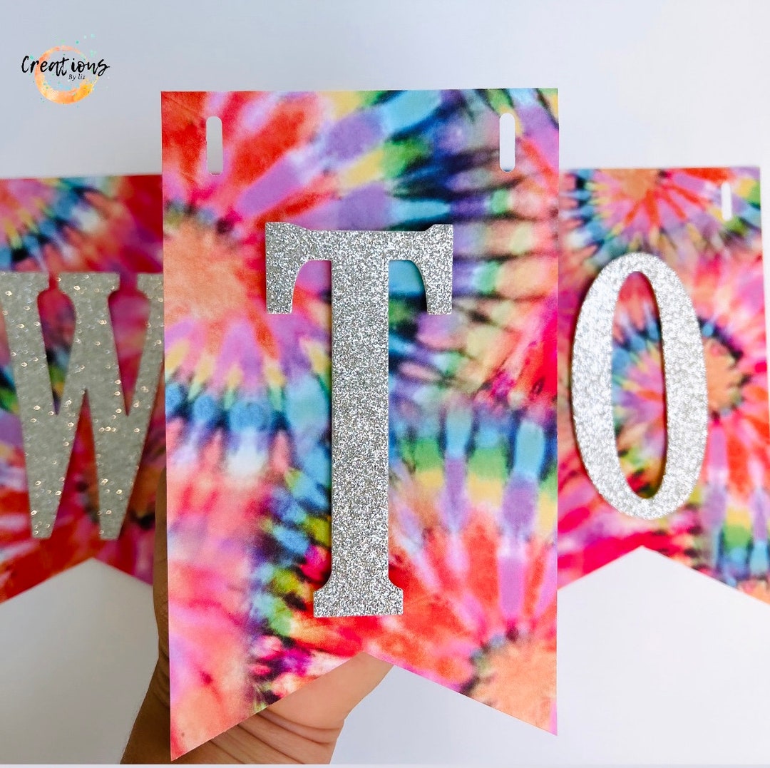 Tie Dye Birthday Decor, Tie Dye Party, Tie Dye Themed Party, Tie Dye ...