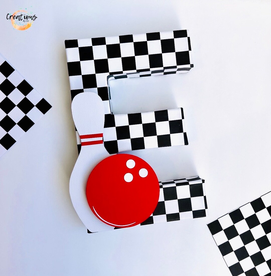 Bowling Birthday Decor, Bowling Party Decor, Bowling Centerpiece ...