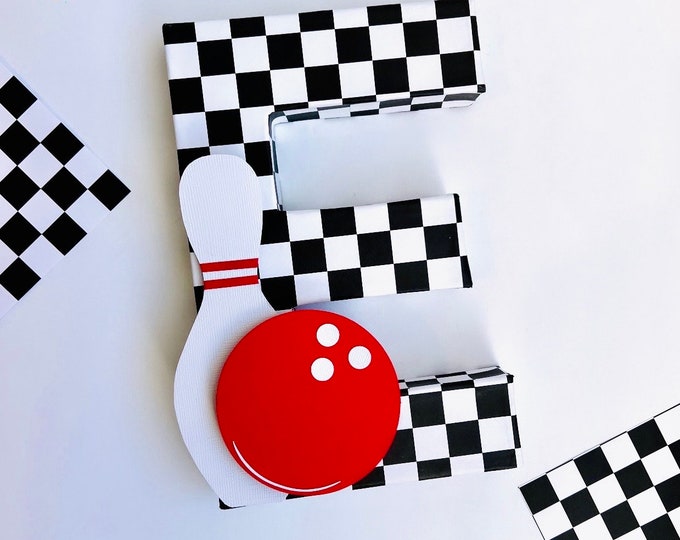 Bowling Birthday Decor, Bowling Party Decor, Bowling Centerpiece ...