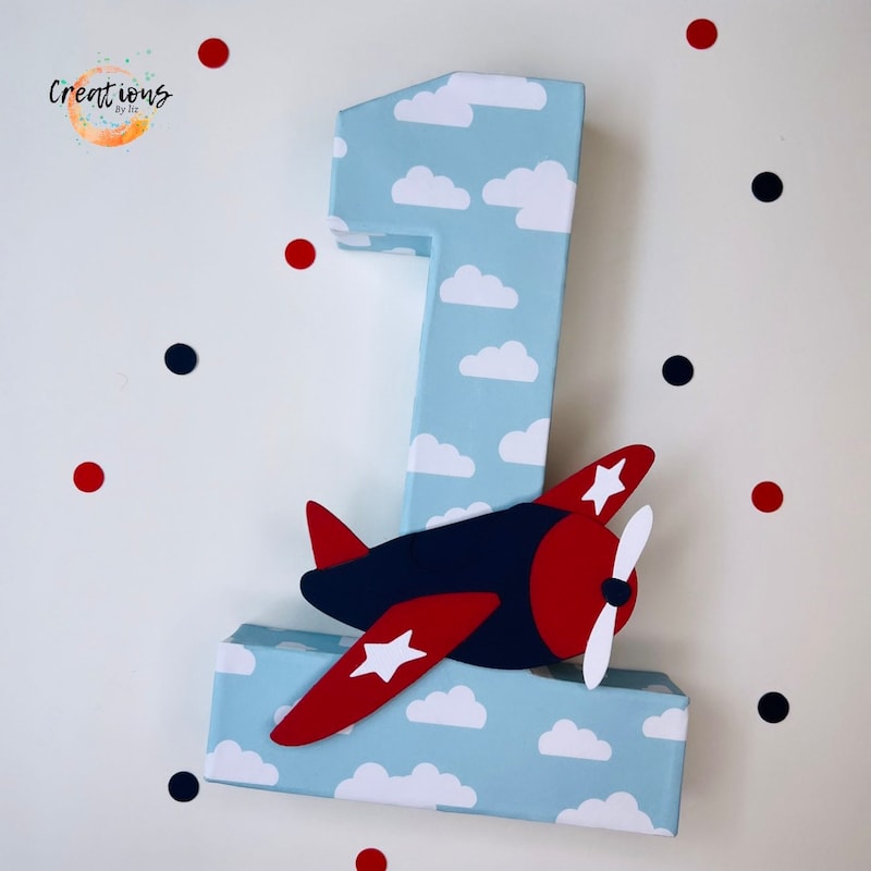 Airplane Centerpiece - Etsy