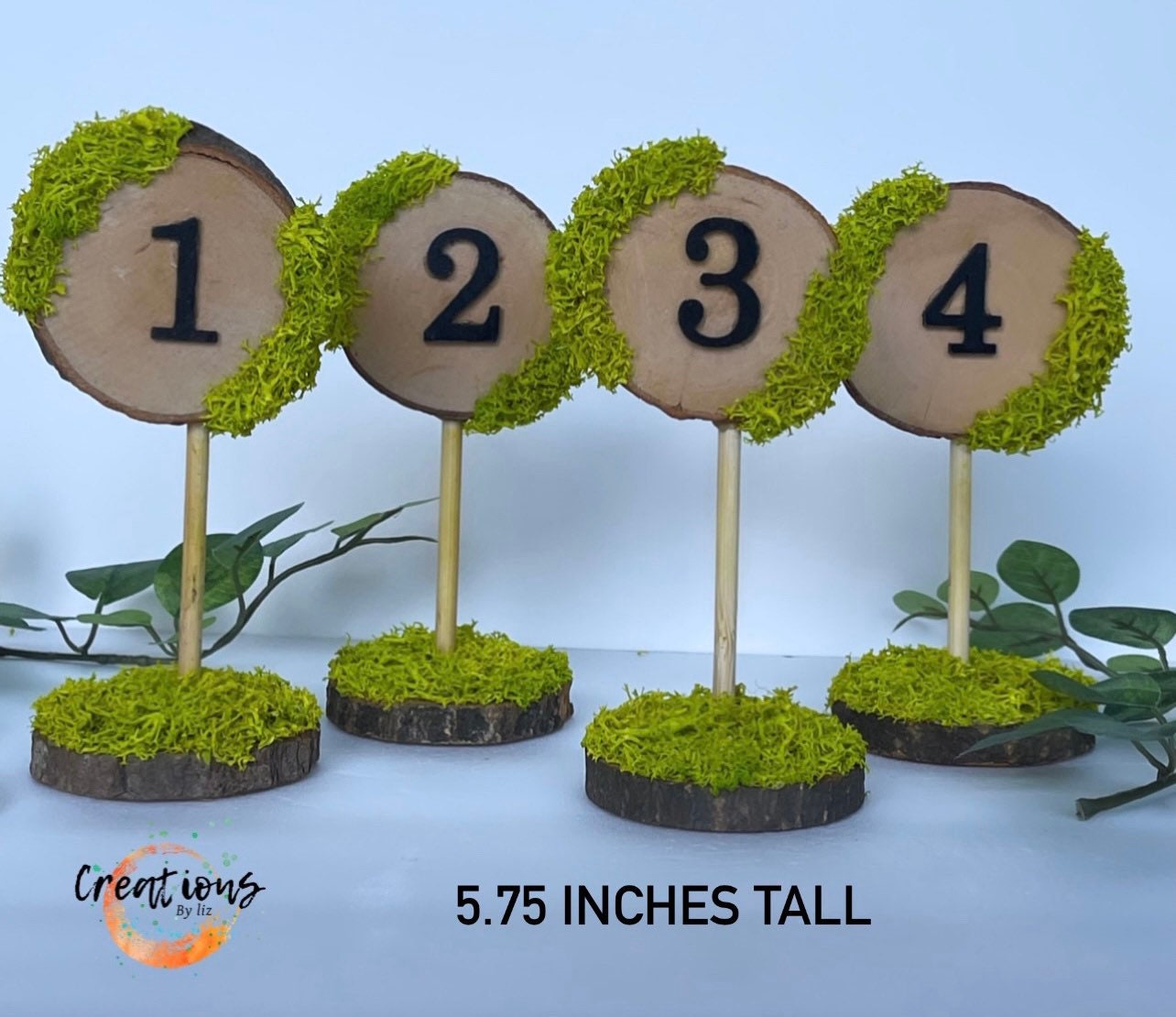 Table Numbers Enchanted Table Decor Rustic Table Numbers - Etsy