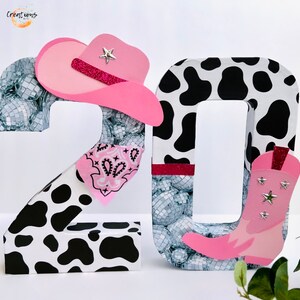 Cowgirl Party Decor, Disco Cowgirl Birthday, Lets Dance Theme Party ...