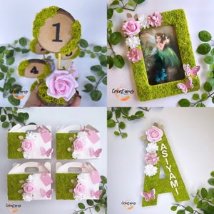 Fairy Party Decor, Fairy Photo Frame, Fairy Birthday Photo Frame ...