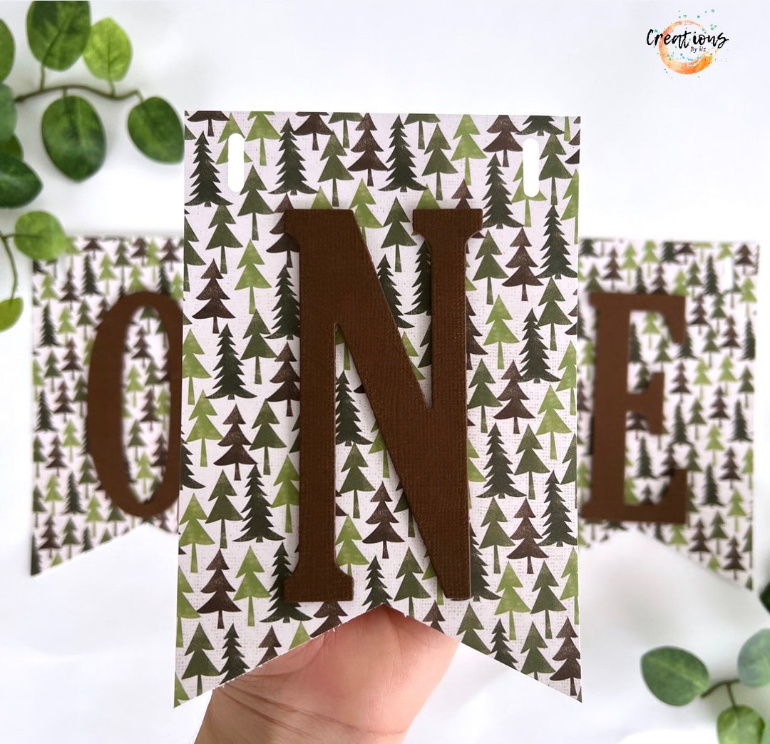 One Happy Camper Party, One Happy Camper Banner, Camping Party Decor ...