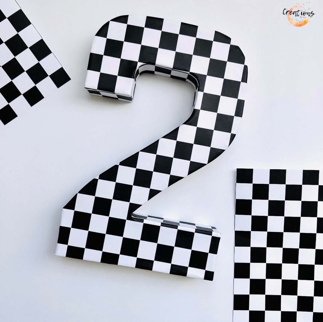 Checkered Party Decor, Checkered Birthday, Race Birthday Decor, Race ...