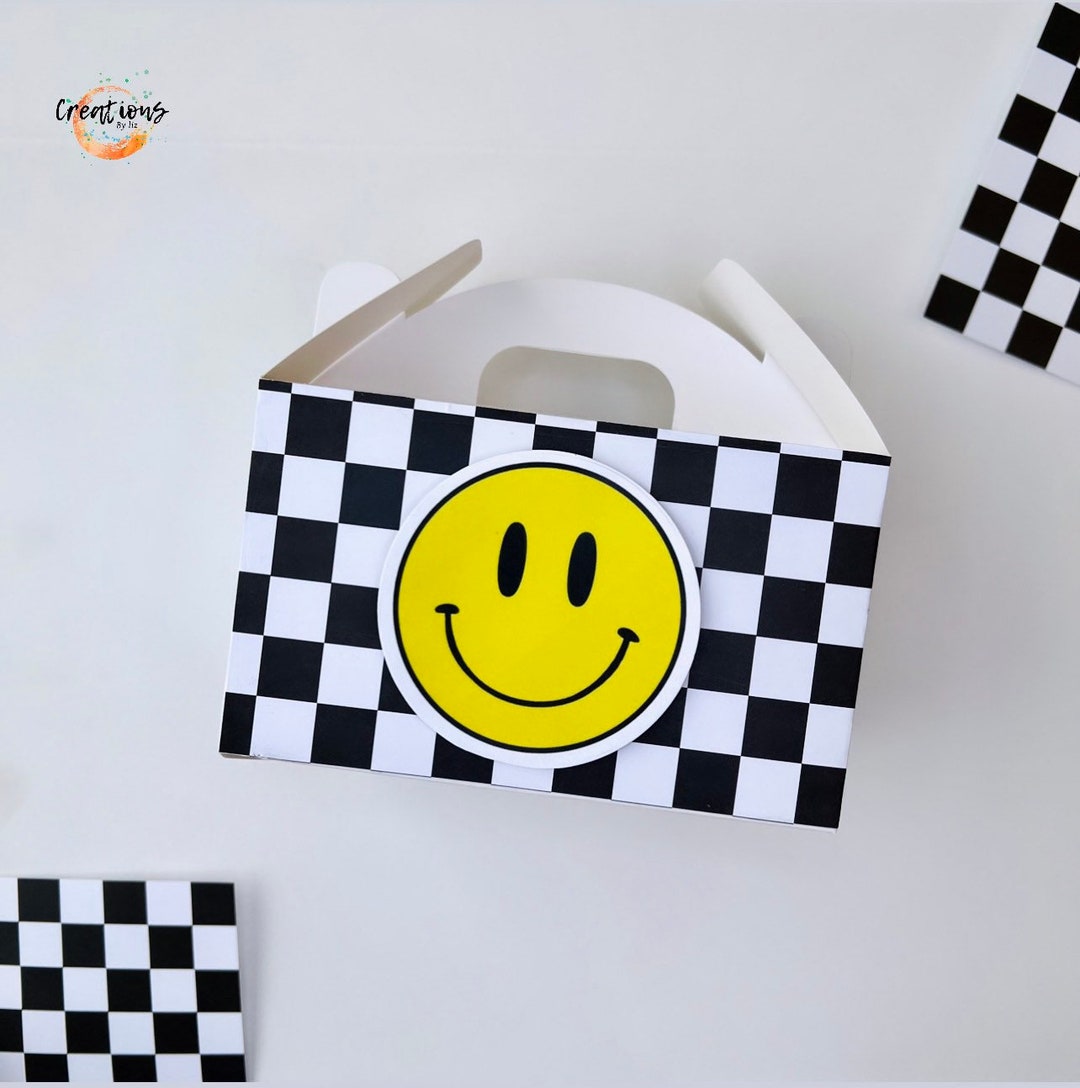 Happy Dude Favor Box, One Happy Dude Favor Box, Two Cool Favor Box ...