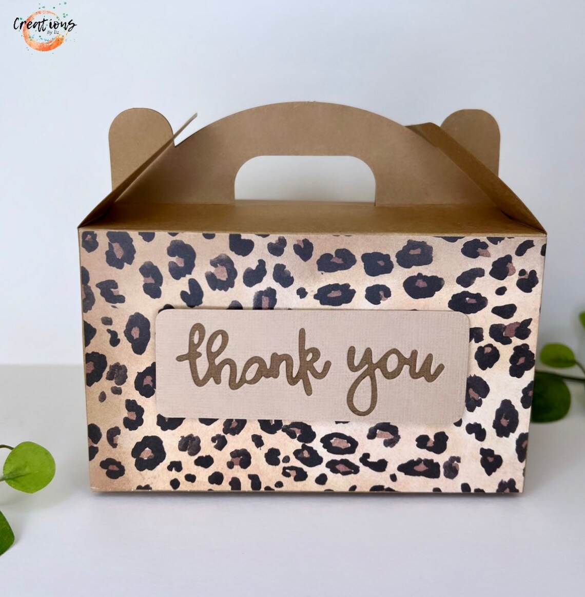 Cheetah Party Cheetah Favor Box Leopard Party Decor Leopard - Etsy