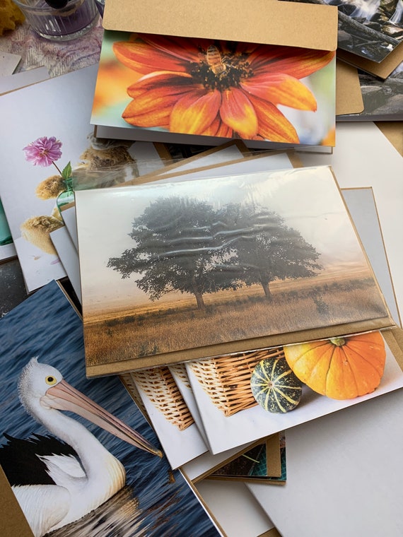 Mornings mist large blank card taken at Omeo | Etsy