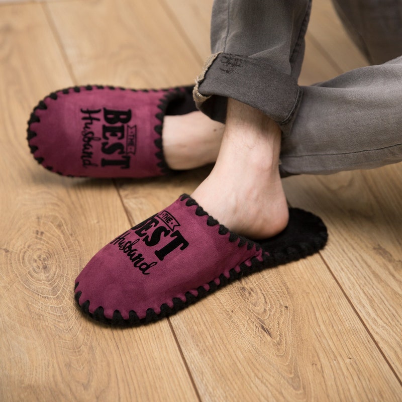 Mens House Slippers - Etsy