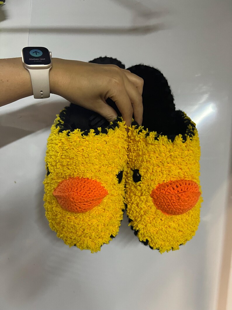 Handmade Crochet Chicken Face House Slippers | Unisex Cute Slippers ...