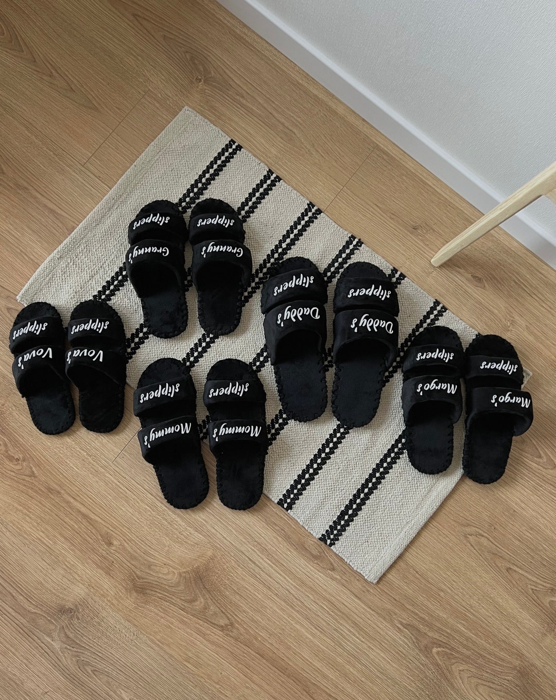 Personalized Family Look Slippers for Couples, Mr and Mrs Family ...