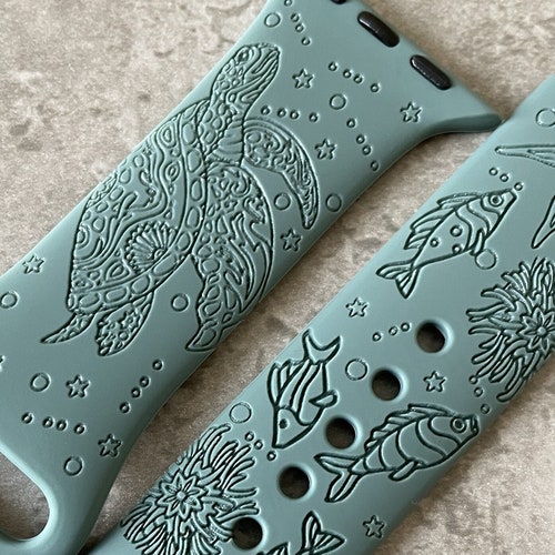 Sea Turtle Apple Watch Band Turtle Apple Watch Strap - Etsy