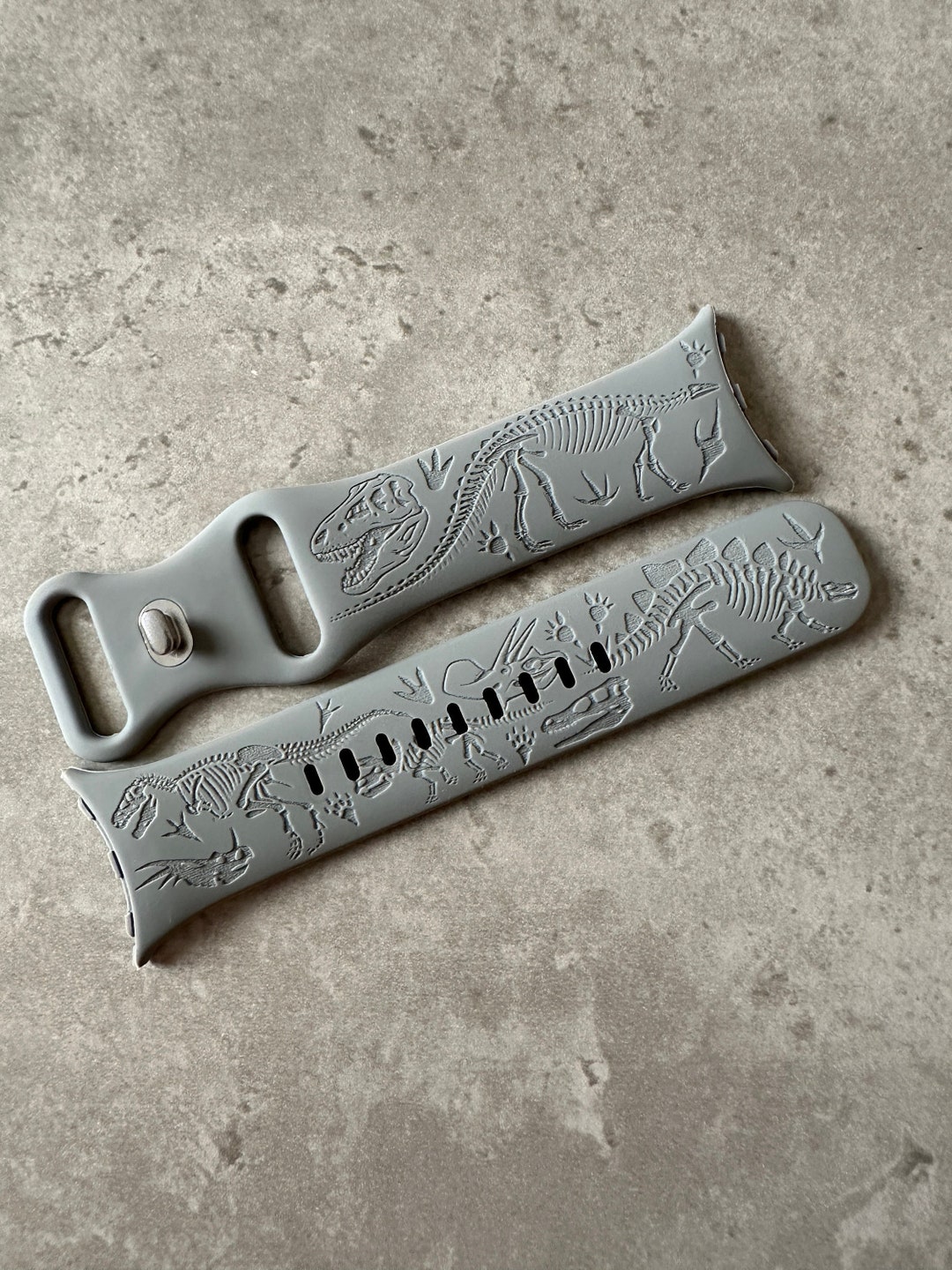 Engraved Dinosaur Fossils Design for Google Pixel Watch 1, 2, 3 ...