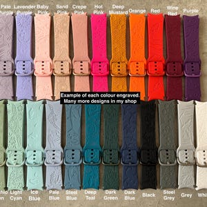 Engraved Large Monstera Leaf Design for Samsung Galaxy Watch 4 / 5 / 6 ...