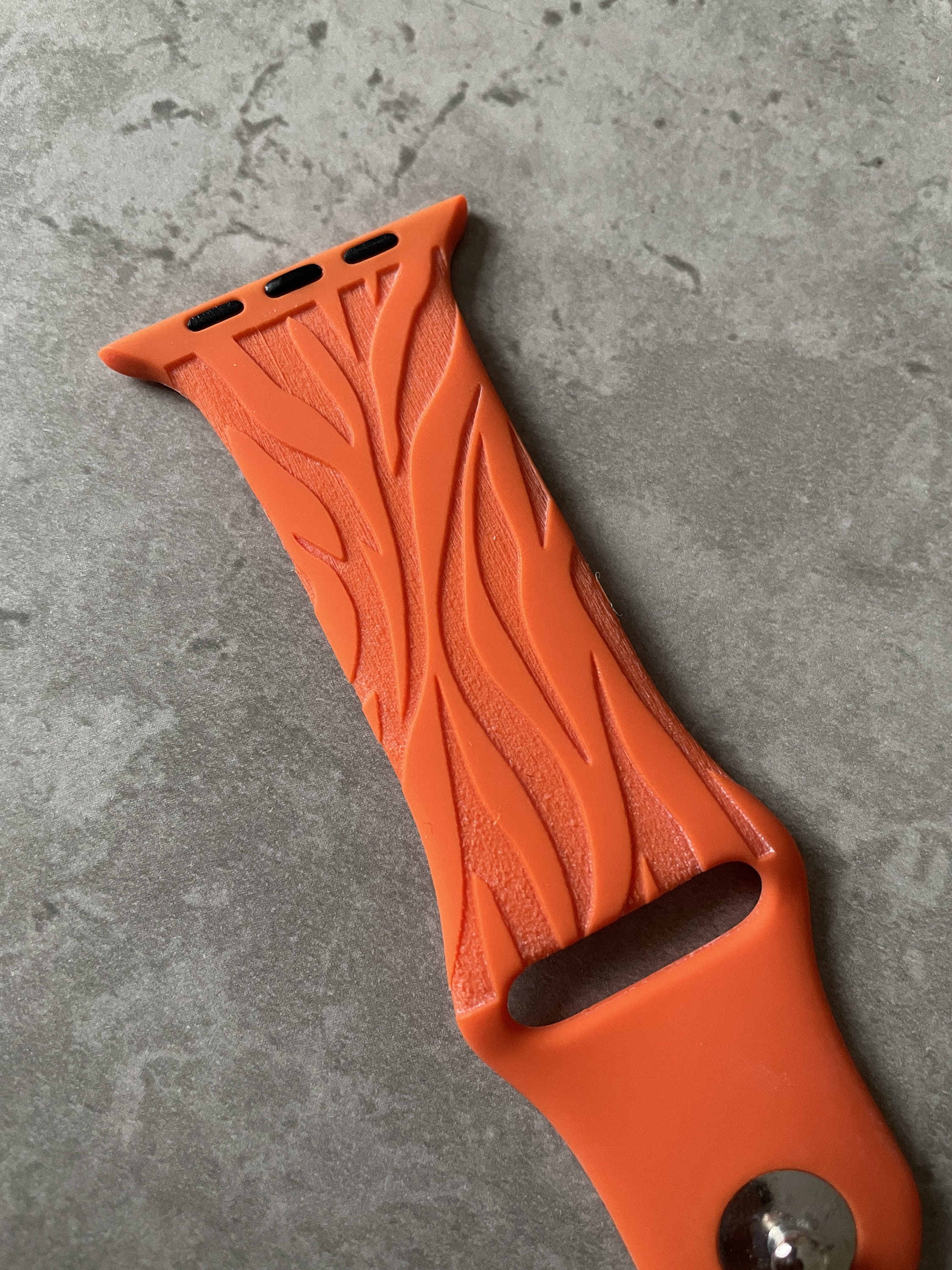 Apple Watch Silicone Sports Band / Strap Custom Engraved | Etsy