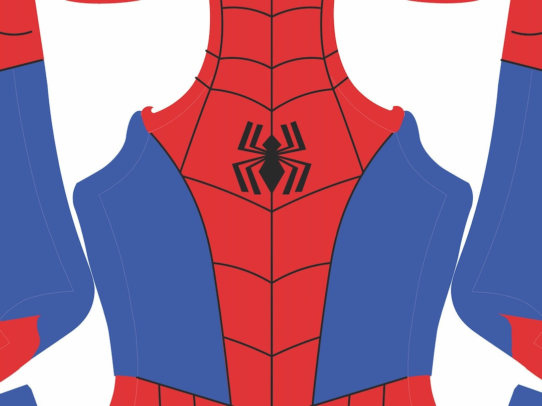 Spectacular Spider-man Digital Suit Pattern - Etsy