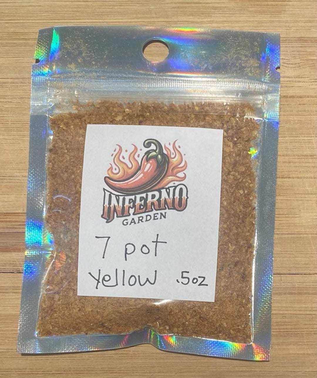 7 Pot Yellow Pepper Powder - Etsy