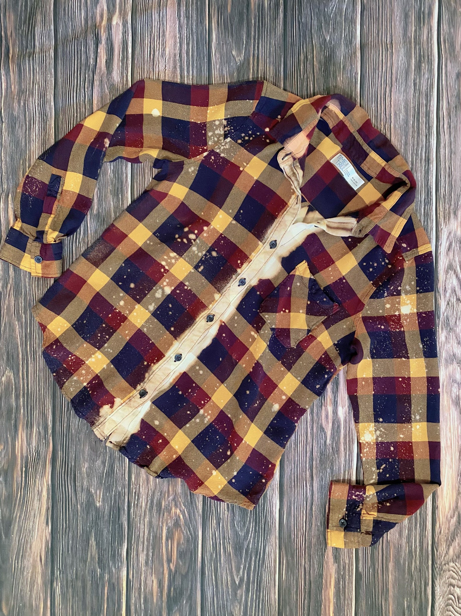 Flannel & Lattes Distressed Flannel - Etsy