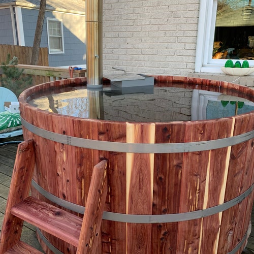 4' X 3' Cedar Hot Tub - Etsy