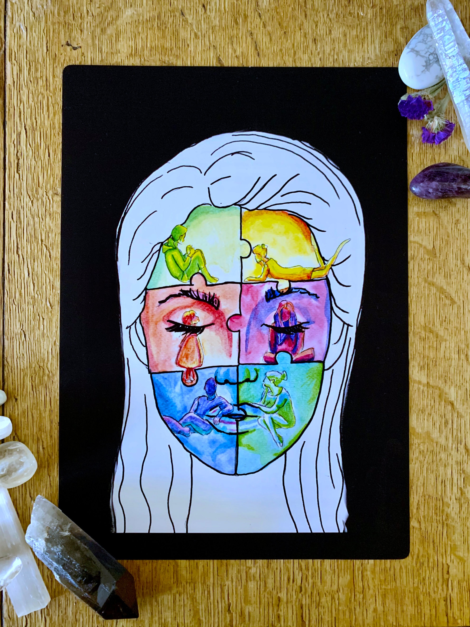 Dissociation / 8.5 X 11” Matte Giclée Print / Surrealism / Dark Art ...