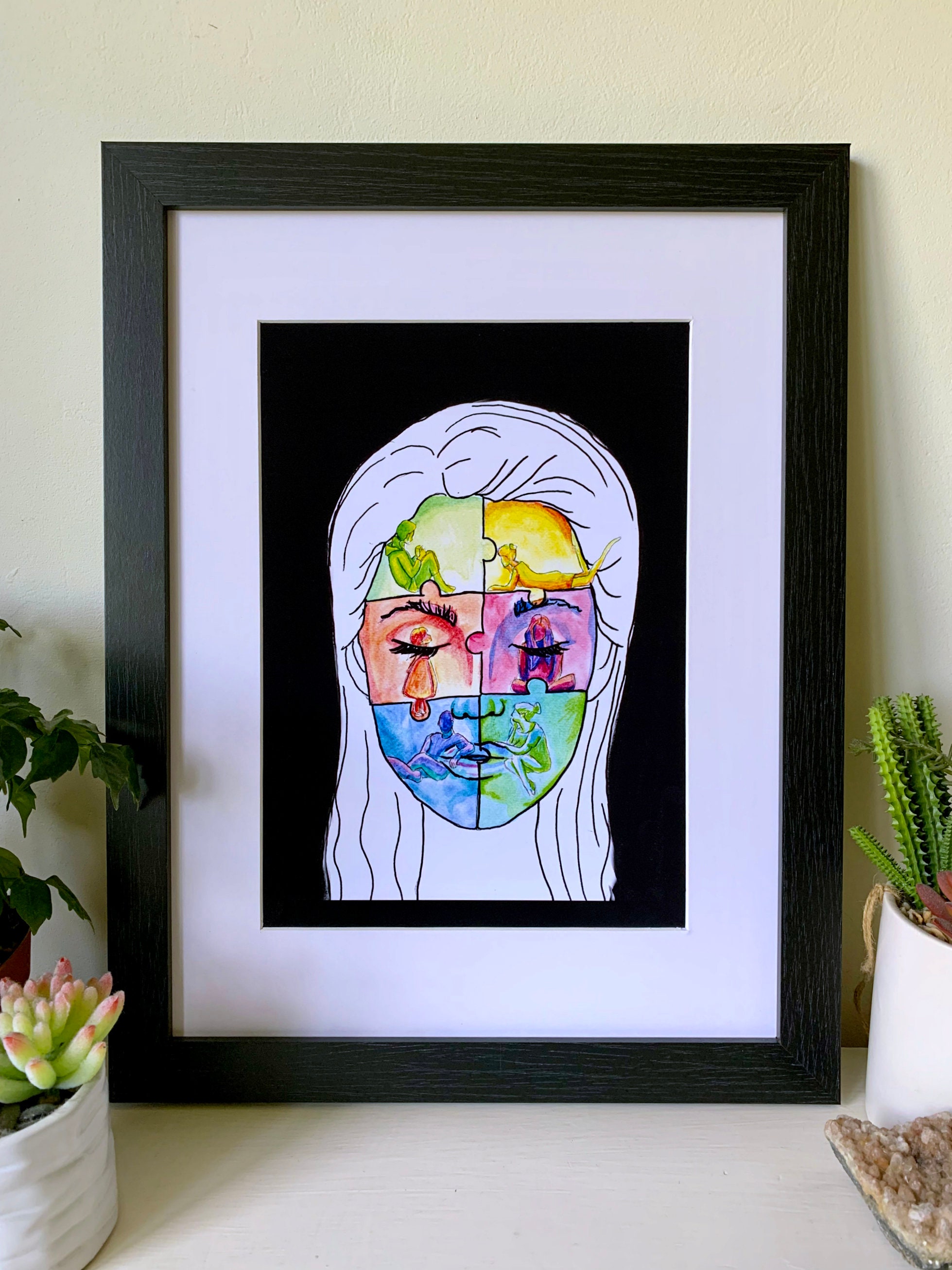 Dissociation / 8.5 X 11 Matte Giclée Print / Surrealism / Dark Art ...