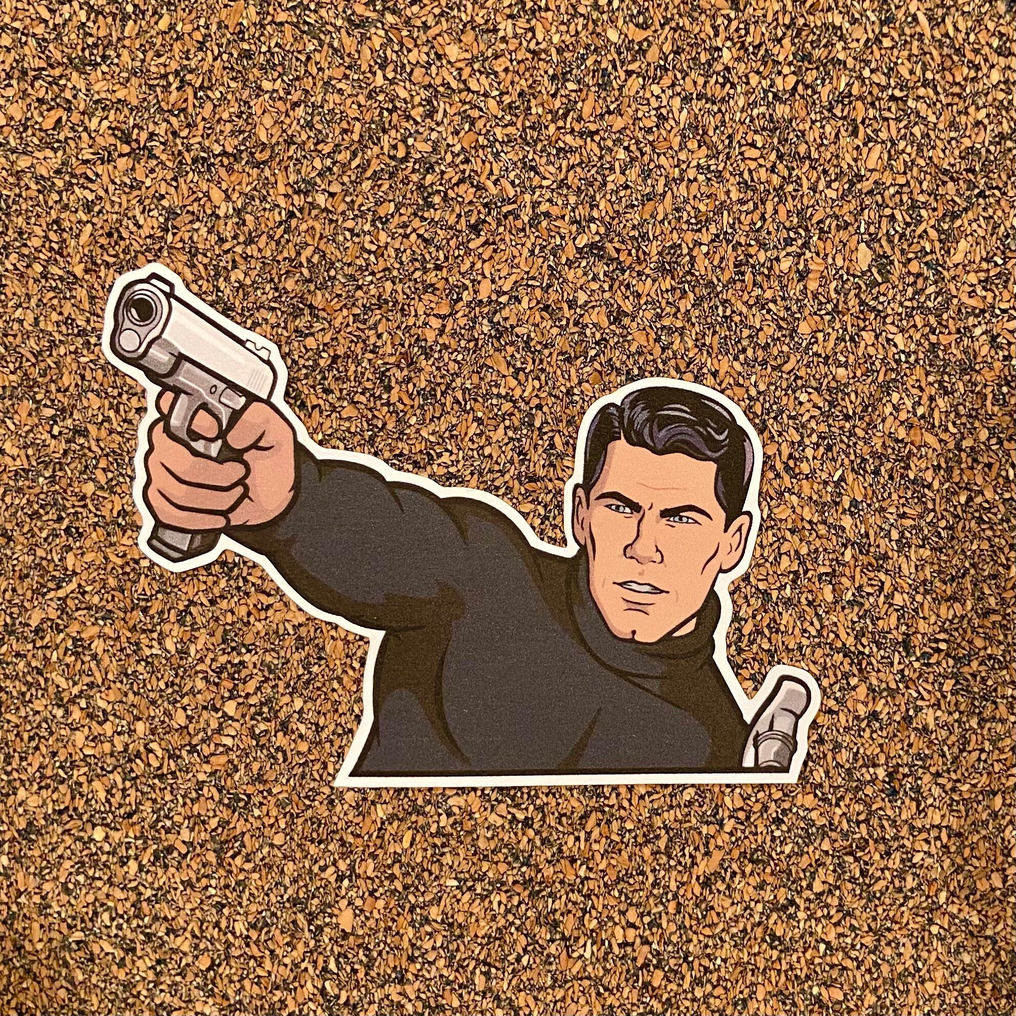 Sterling Archer Sticker Pack - Etsy
