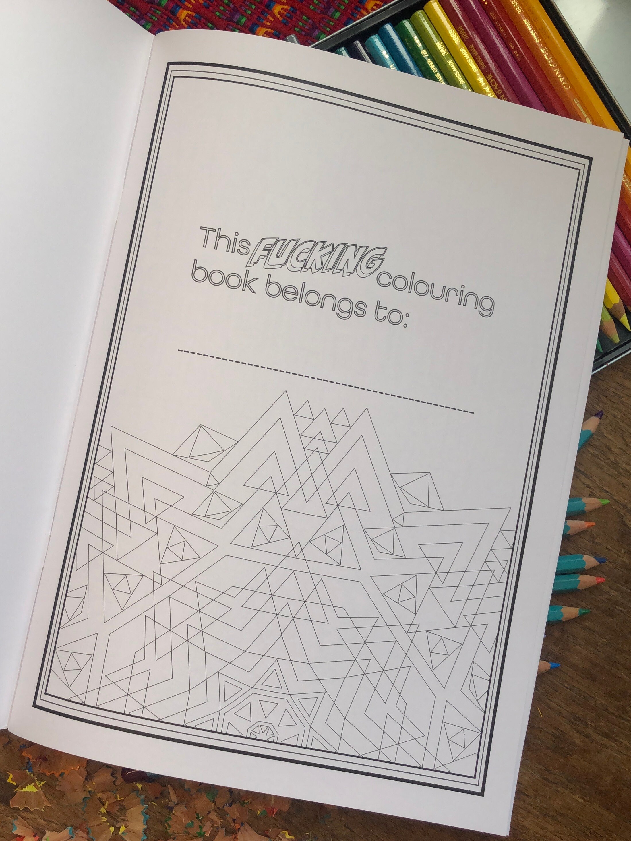 The Passive Aggressive Colouring Book of VERY Adult Swears - Etsy