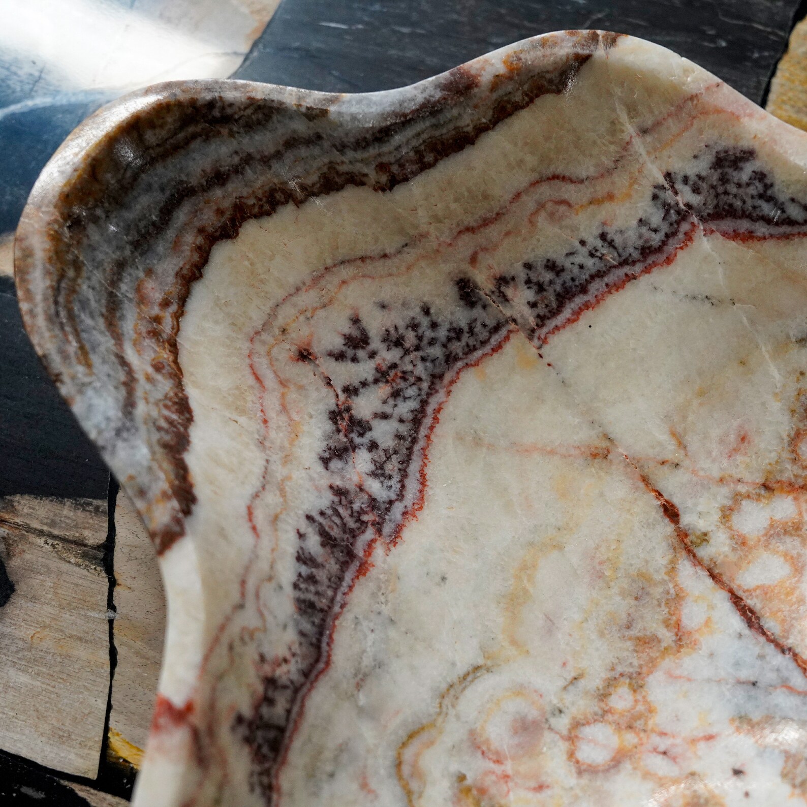Natural Small Onyx Bowl , Onyx Smudge Bowl ,organic Stone Bowl ,small ...