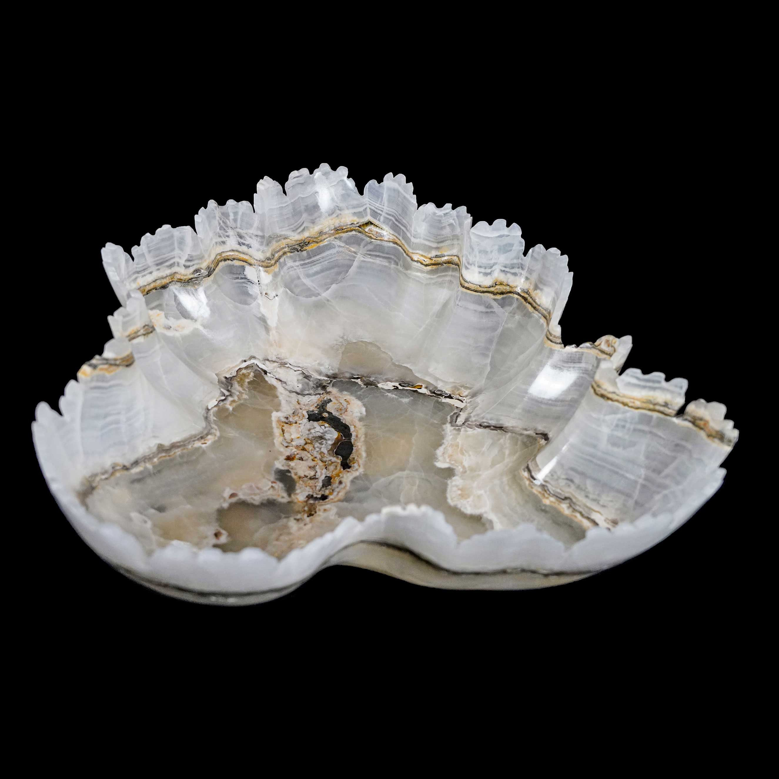 Natural Stone Onyx Bowl Stone Centerpiece Bowl Hand Carved - Etsy