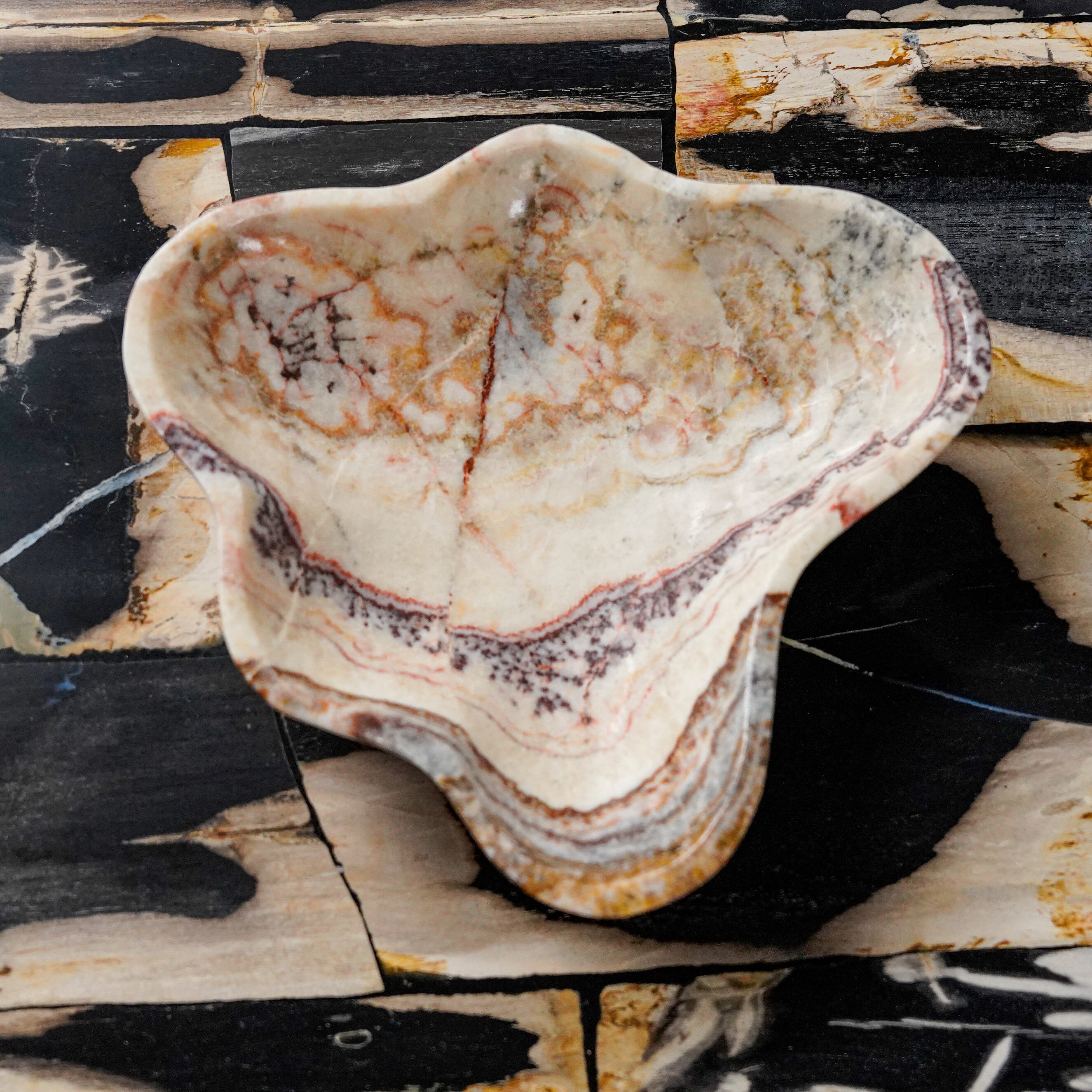 Natural Small Onyx Bowl , Onyx Smudge Bowl ,organic Stone Bowl ,small ...