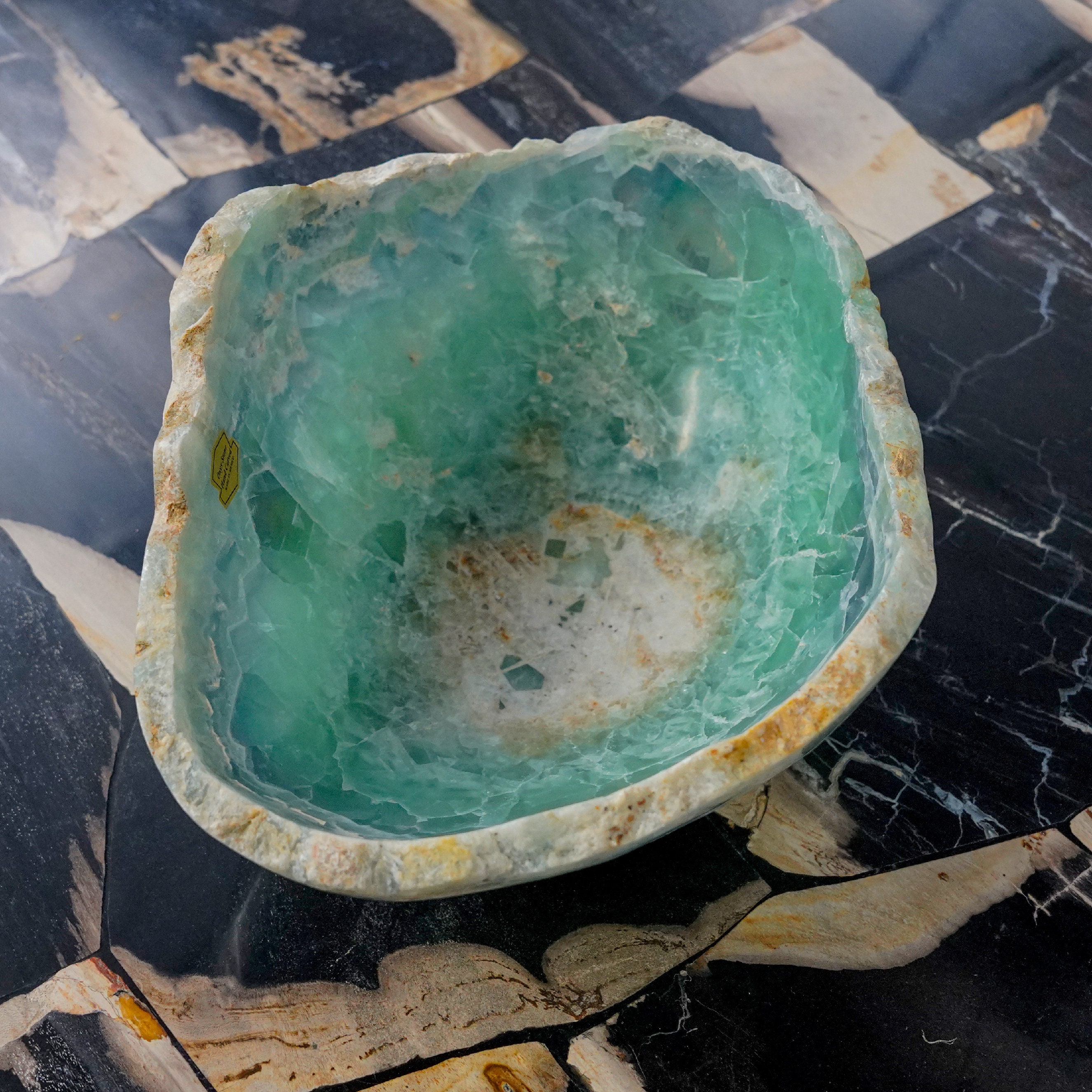 Decorative Fluorite Stone Bowl , Fluorite Stone Bowl , Green Fluorite ...