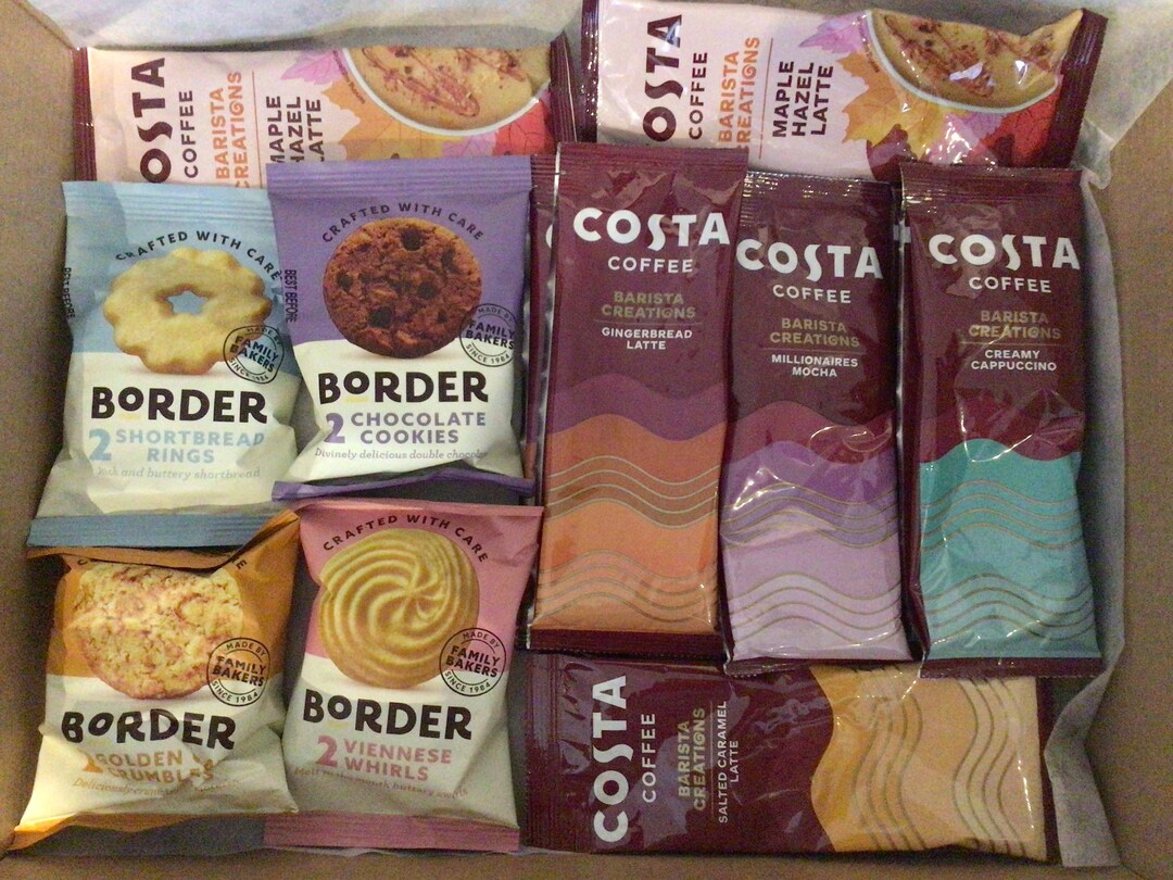 Costa Coffee Gift Box. Letterbox Gift. Christmas, Birthday, Friend ...